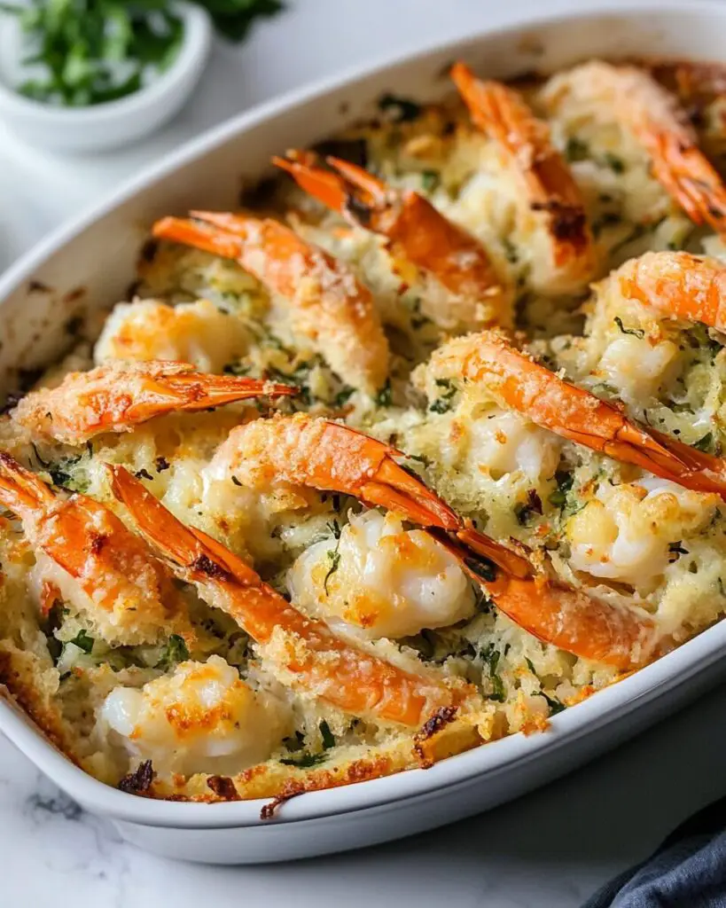Baked Stuffed Shrimp Casserole