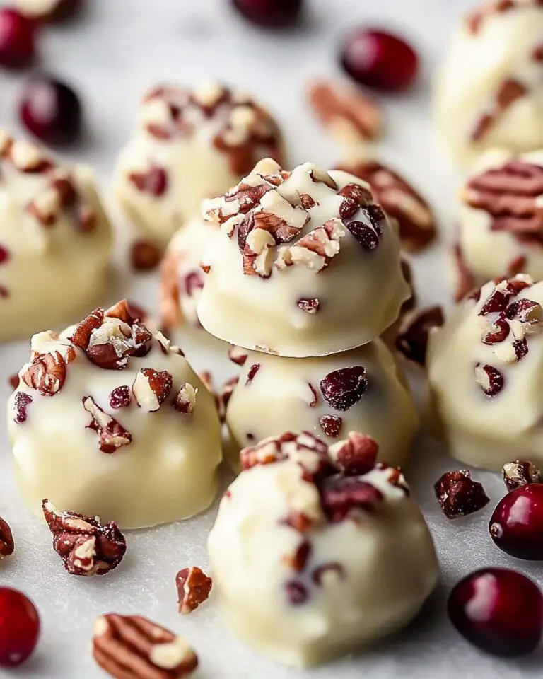 White Chocolate Cranberry Pecan Clusters