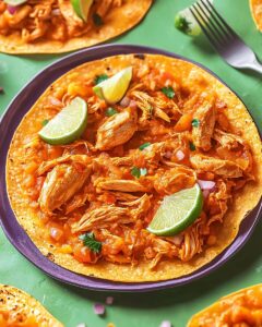 Mexican Shredded Chicken in Smoky Chipotle Sauce