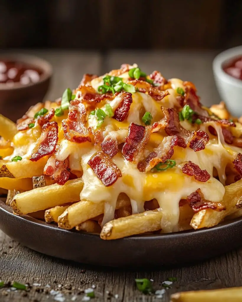 Loaded Bacon Cheese Fries