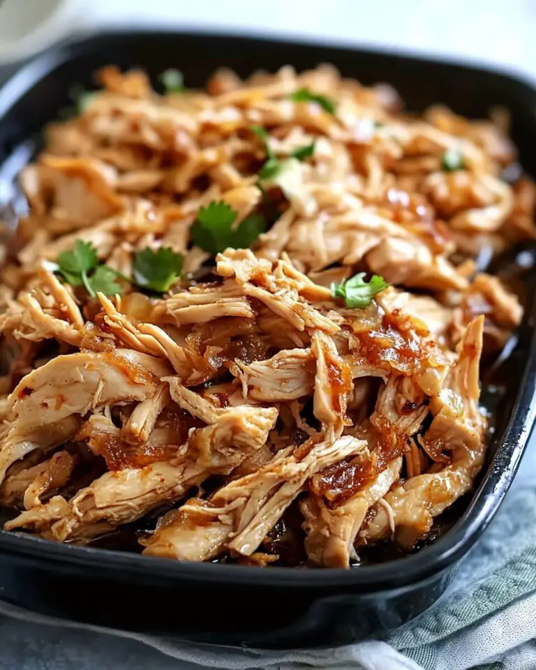 Crispy Soy-Ginger Shredded Chicken from the Slow Cooker